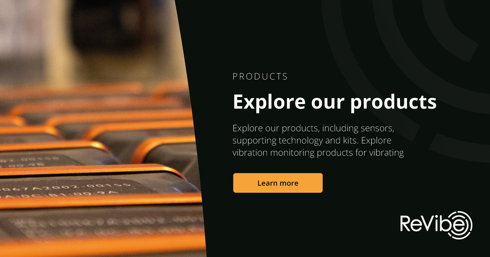 Products - Browse sensors, kits & supporting tech - ReVibe