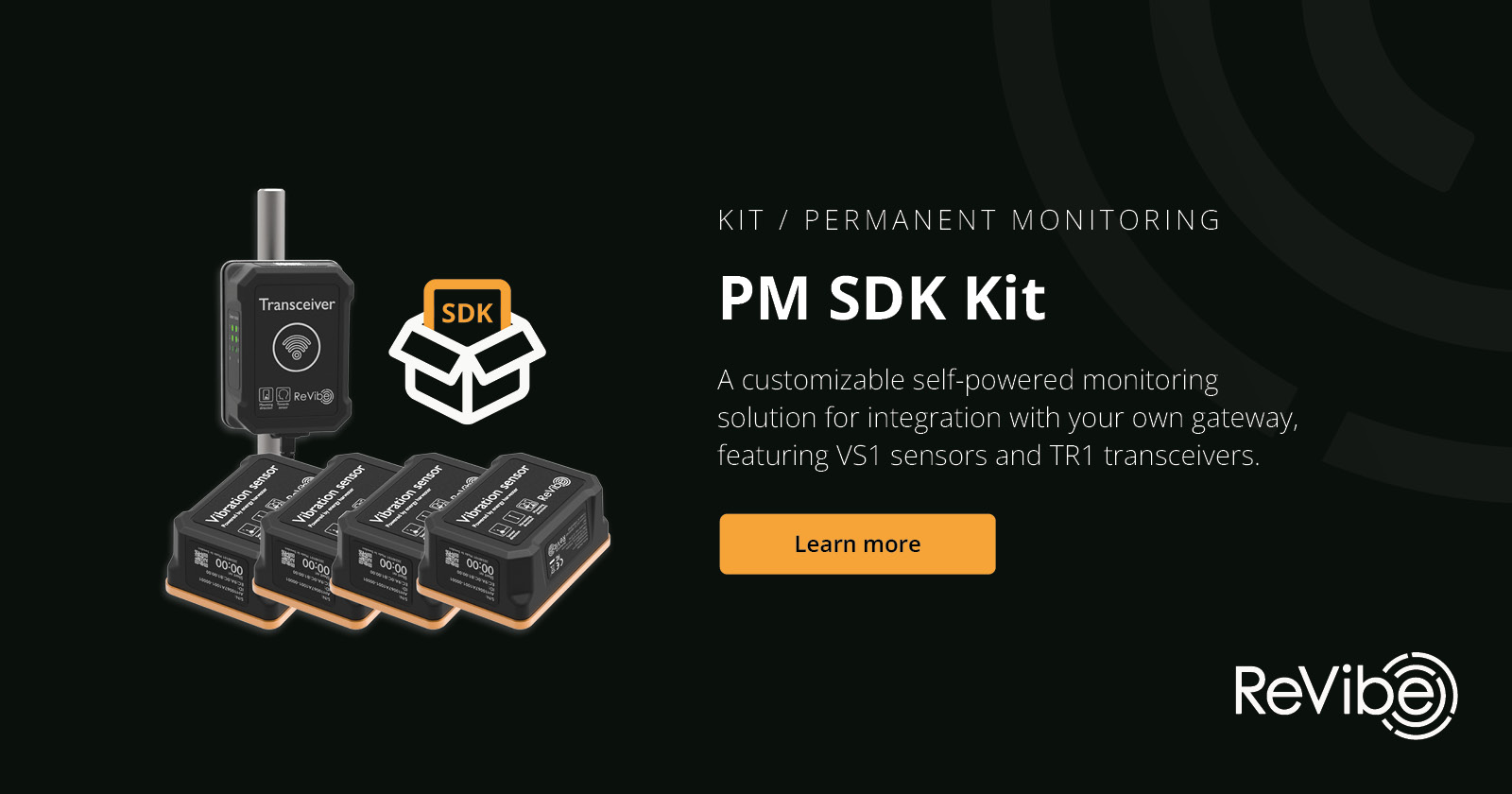 PM SDK Kit - Flexible Monitoring Integration for Vibrating Screens - ReVibe